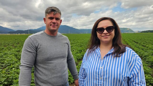 Molnár Attila își face sistem de irigații pentru cartofi cu ajutorul LANDE